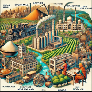 Main Industries and Major Industrial Centers of Uttar Pradesh - UPPCS ...