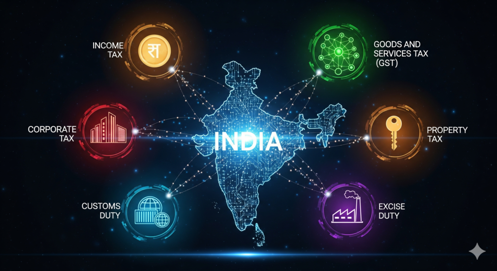 Types of Tax in India: A Comprehensive Analysis - UPPCS MAGAZINE