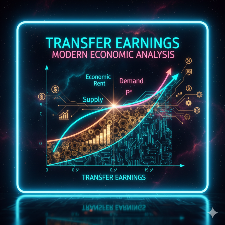 Transfer Earnings in Modern Economic Analysis: Concept, Role, and ...