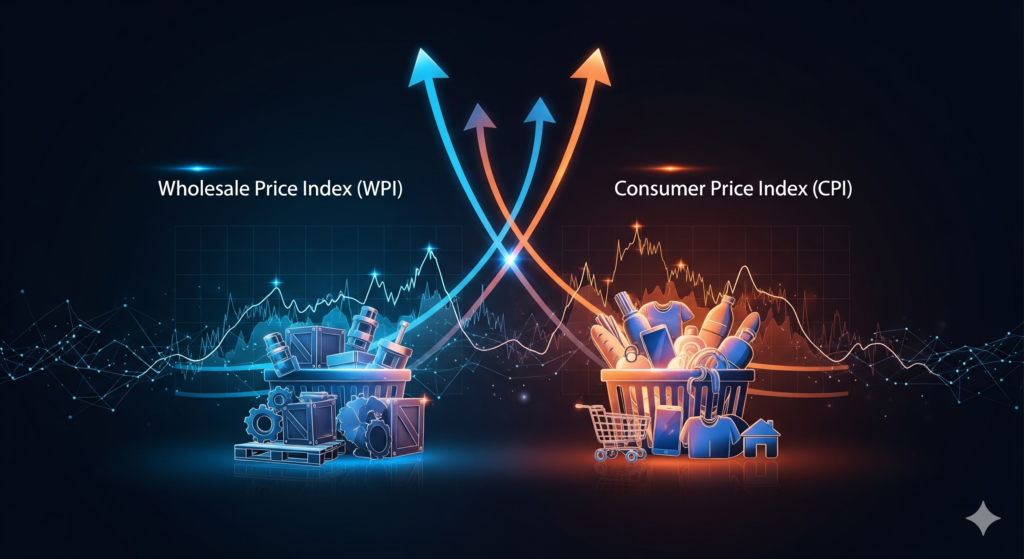 Difference Between Wholesale Price Index (WPI) and Consumer Price Index ...