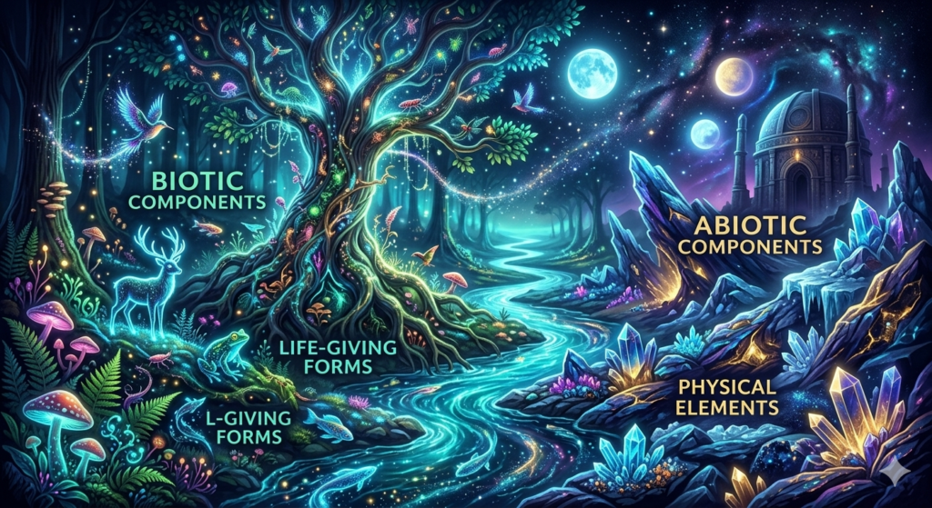 Difference Between Biotic and Abiotic Components of the Environment ...